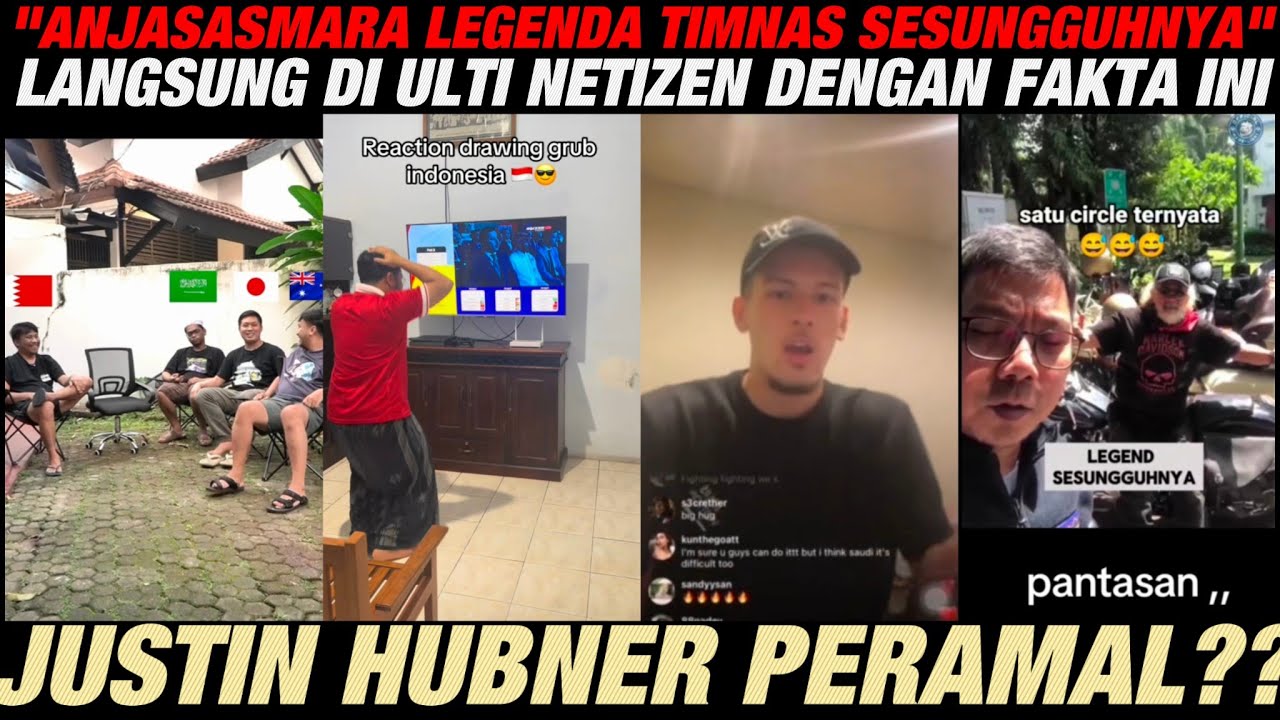 KATA TOWEL "ANJAS ASMARA ADALAH LEGENDA TIMNAS SEJATI" KATA NETIZEN "30 ...