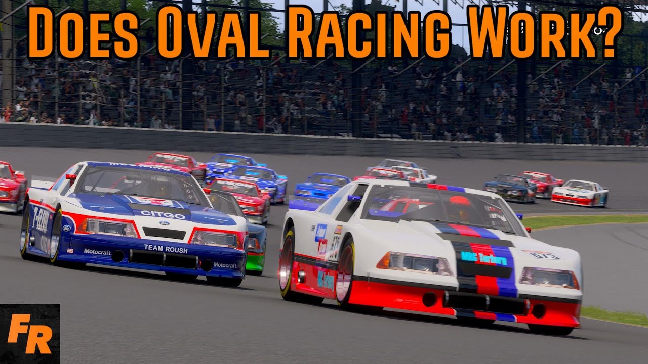 Does Oval Racing Actually Work On Forza Motorsport? - YouTube