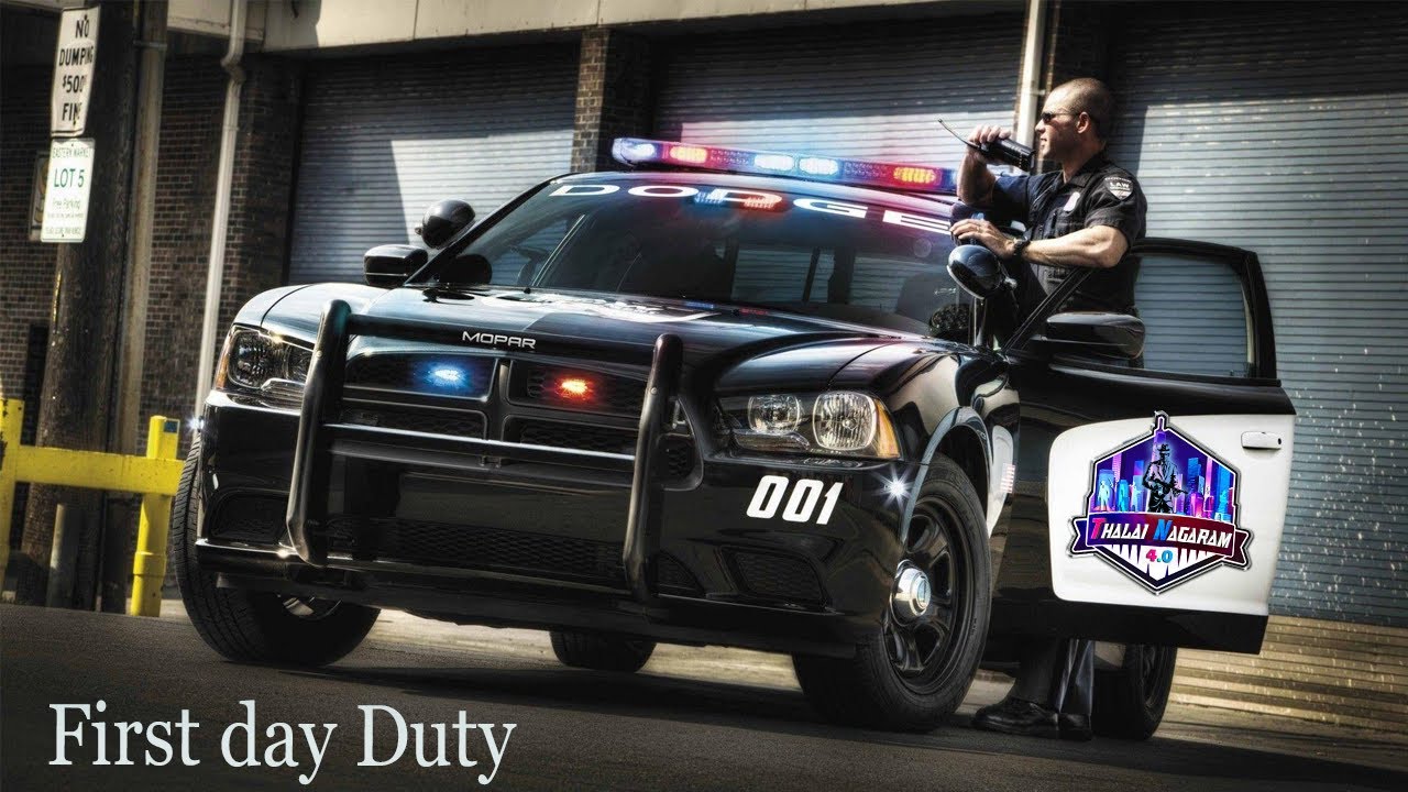 Scaddy As A Cop Mr Berlin In Thalainagaram | First day Training Duty ...