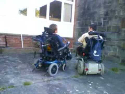 Wheelchair Fight - YouTube