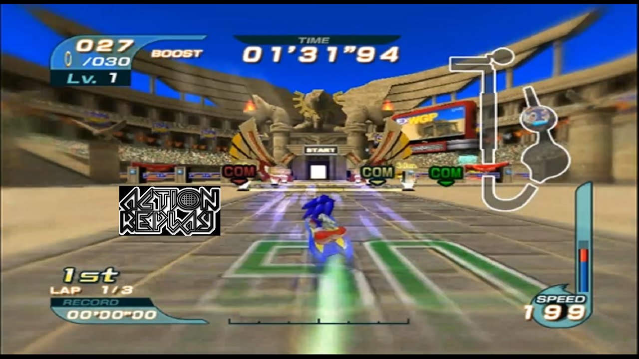 Sonic Riders Game Genie (Gamecube) - YouTube