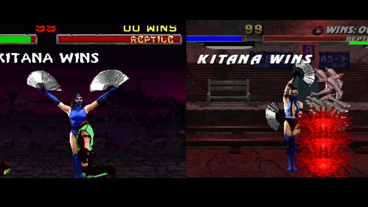 Mortal Kombat Legacy Kollection Kitana's fatalities, babalities ...