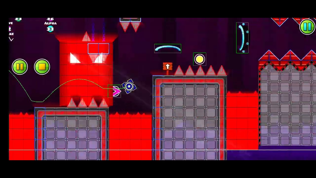 Geometry Dash Bossfight I'm making. #geometrydash #gd - YouTube