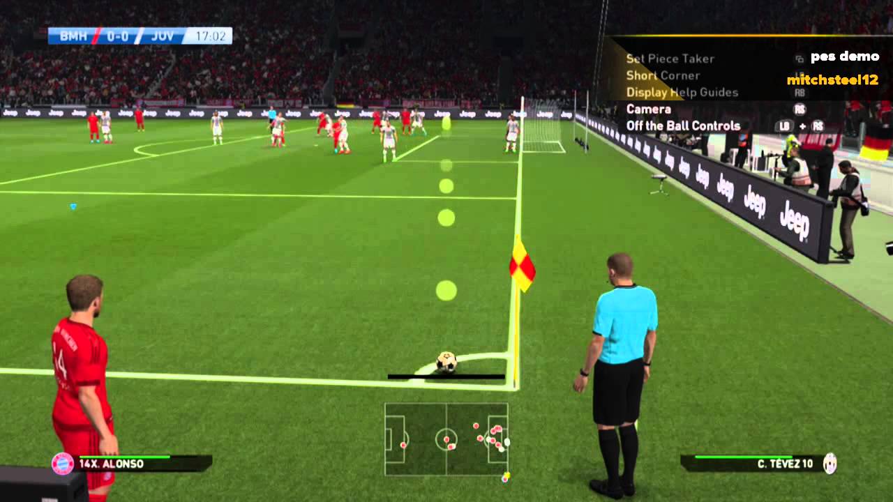 Pes 2016 gameplay - YouTube