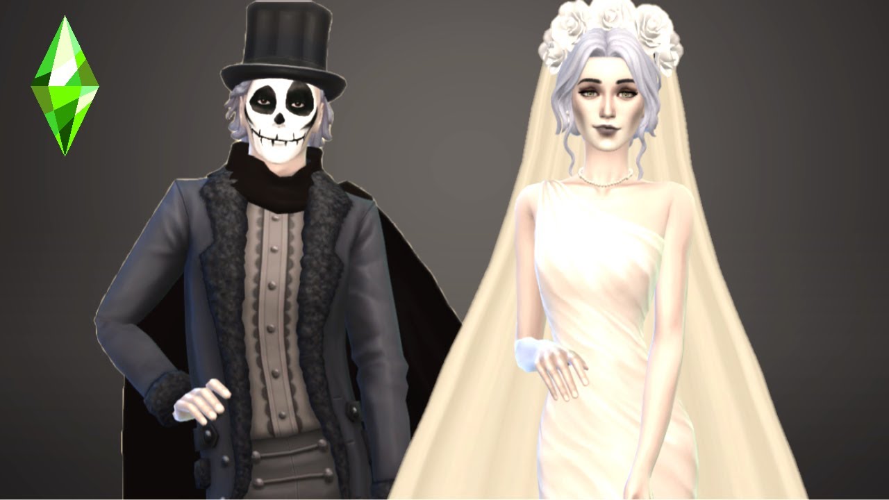 Hatbox Ghost And The Bride [Haunted Mansion] : Create a sim I Sims 4 ...