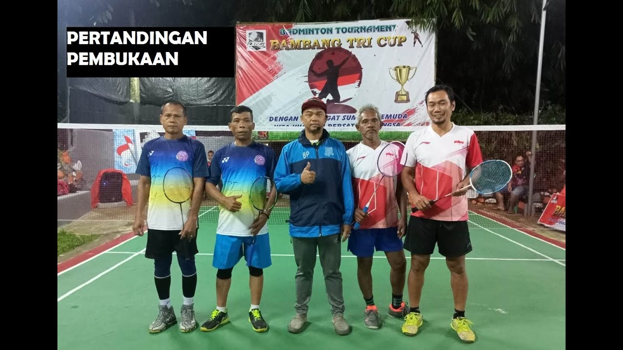 "BAMBANG TRI CUP" GUNAWAN/AGUS vs RENO/PARTO - YouTube