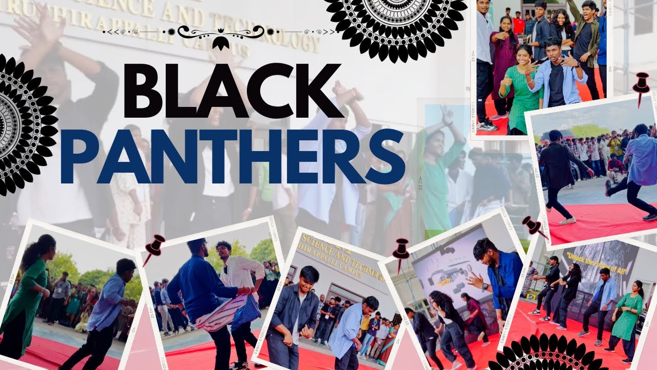 Black Panther Dance - Tech Spectrum 2024: A Grand Celebration at SRM Trichy! - YouTube