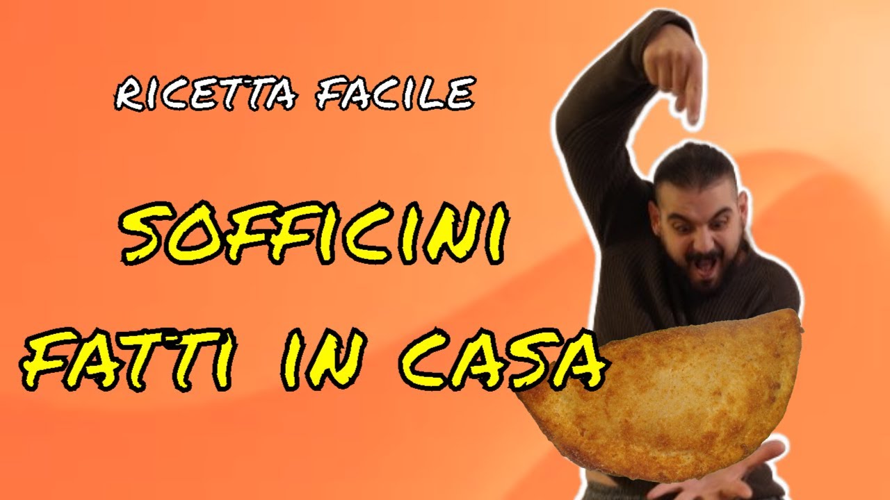 SOFFICINI FATTI IN CASA (sono buonissimi) #cucina #ricetta - YouTube