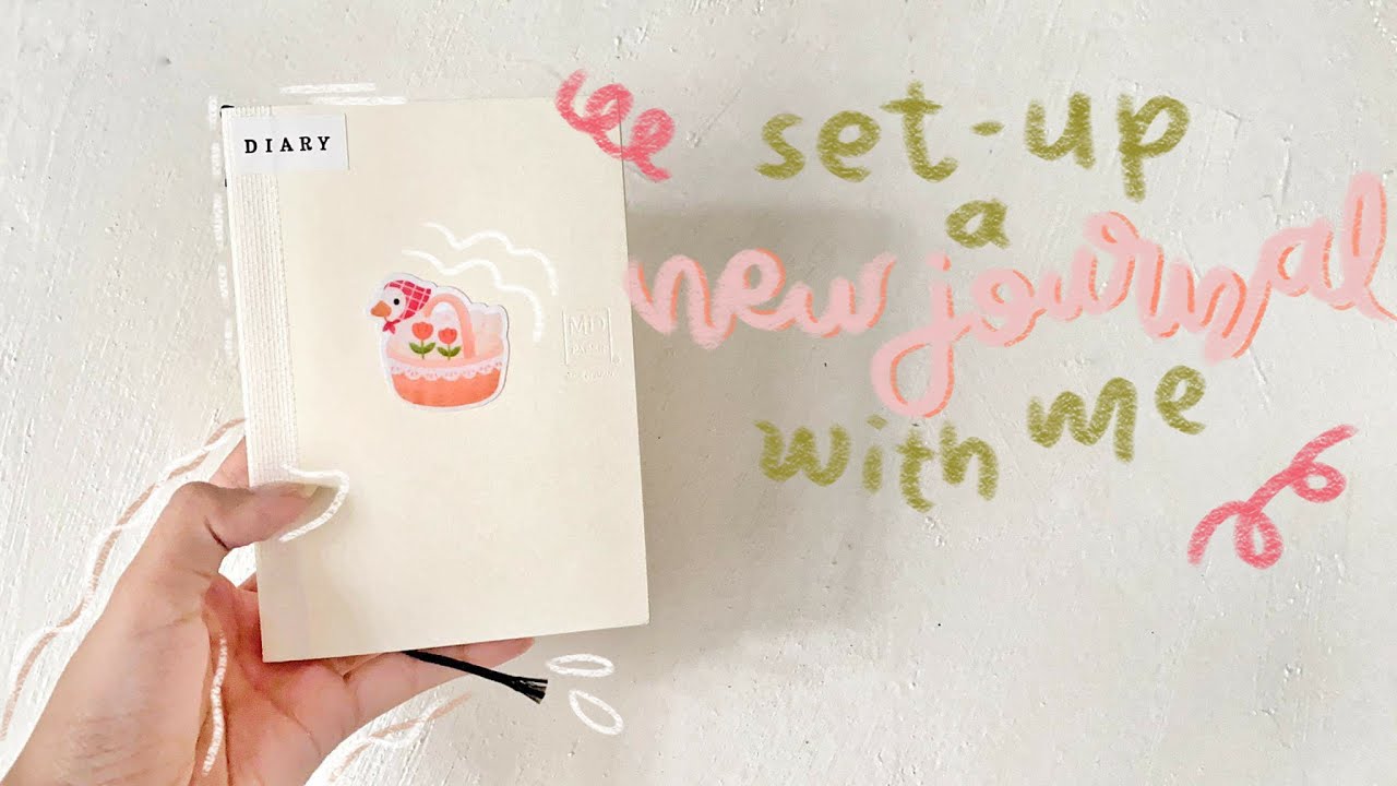 Set up a new A6 Midori journal with me 📓 - YouTube