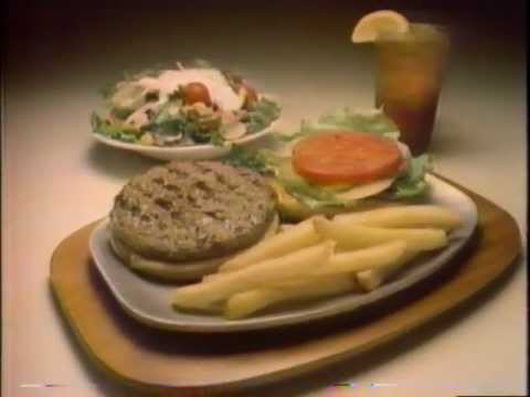 Sizzler Burger Meal commercial 1980 - YouTube