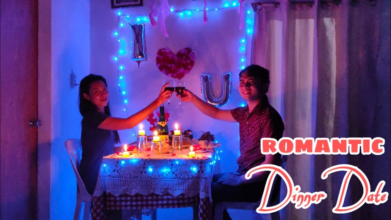 How To: Romantic Dinner Date Night Set Up At Home (Anniversary ...