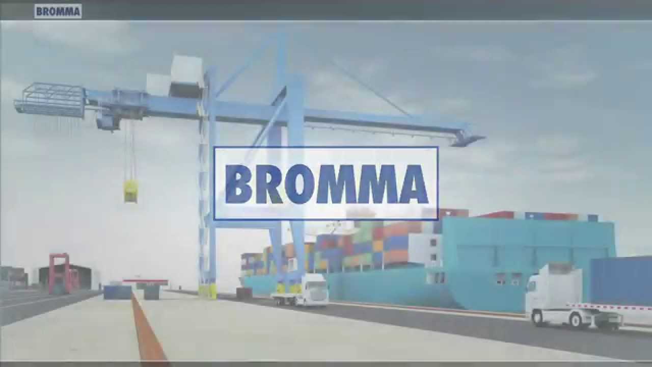 Bromma STS45 spreader - YouTube