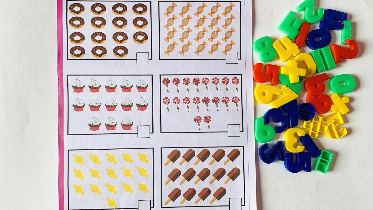 Counting Numbers | Write and Read Numbers |123 learning for Kids | 1-20 ...