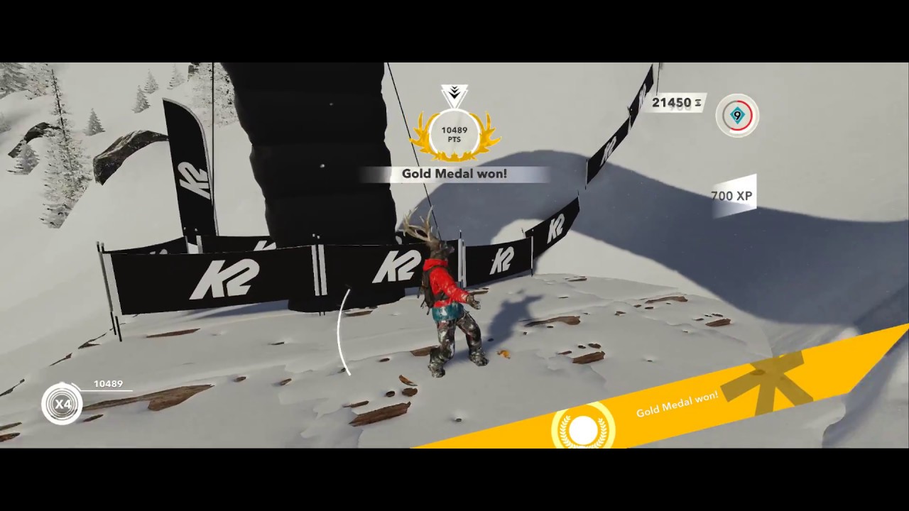 Lucky First Try || Steep || K2 Challenge || The Wave || Freerider - YouTube