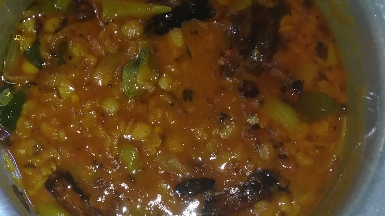 Kandi pappu 😋 in telugu - YouTube