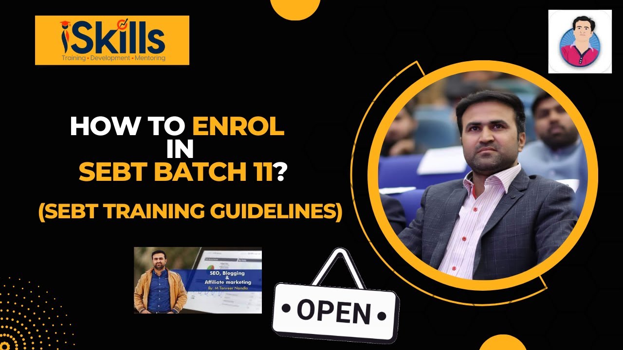 How to enroll in SEBT? Batch 11 details |Training Guidelines - YouTube