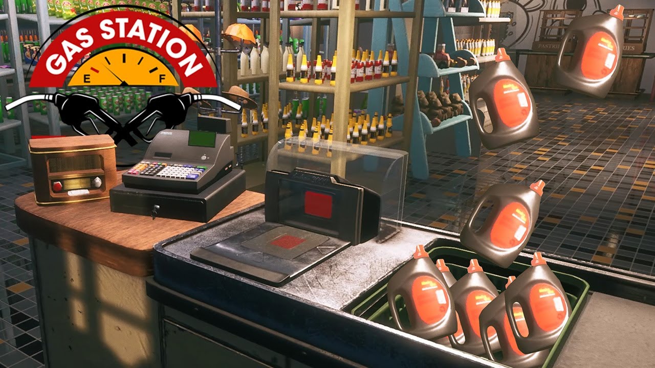 Zero Gravity Checkout in Gas Station Sim | 44 - YouTube