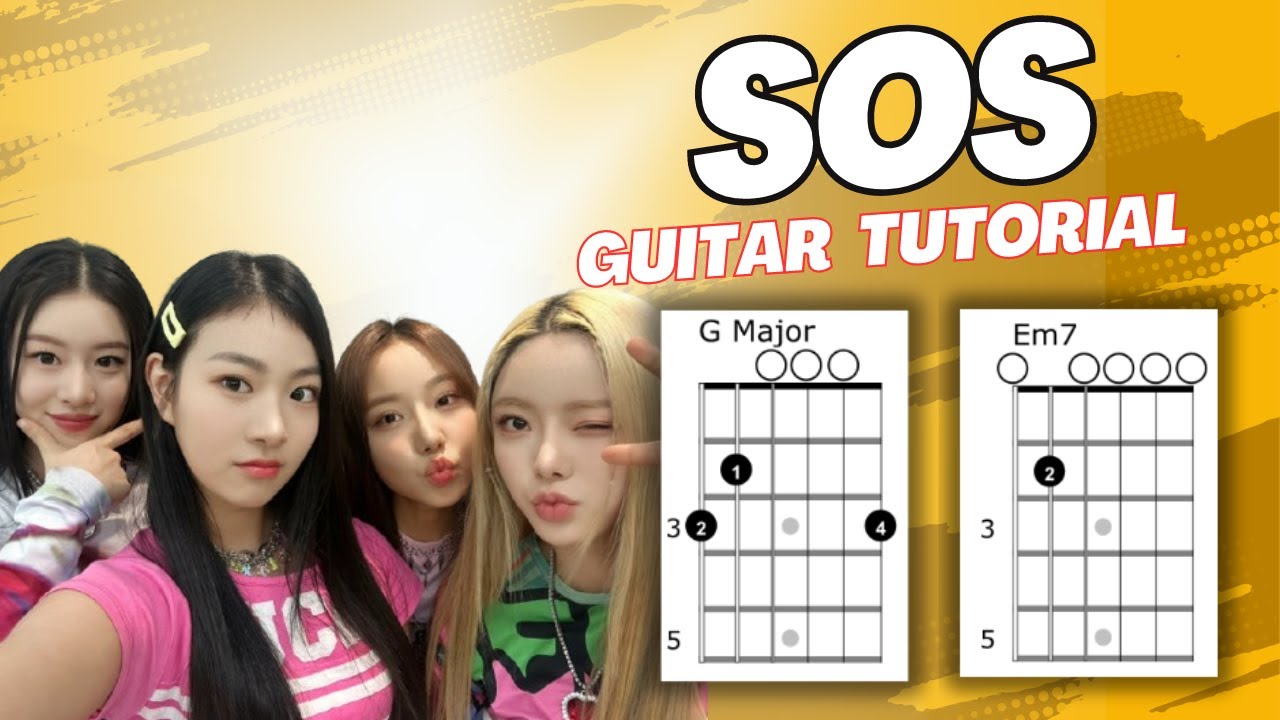 SOS FIFTY FIFTY Guitar Tutorial - YouTube