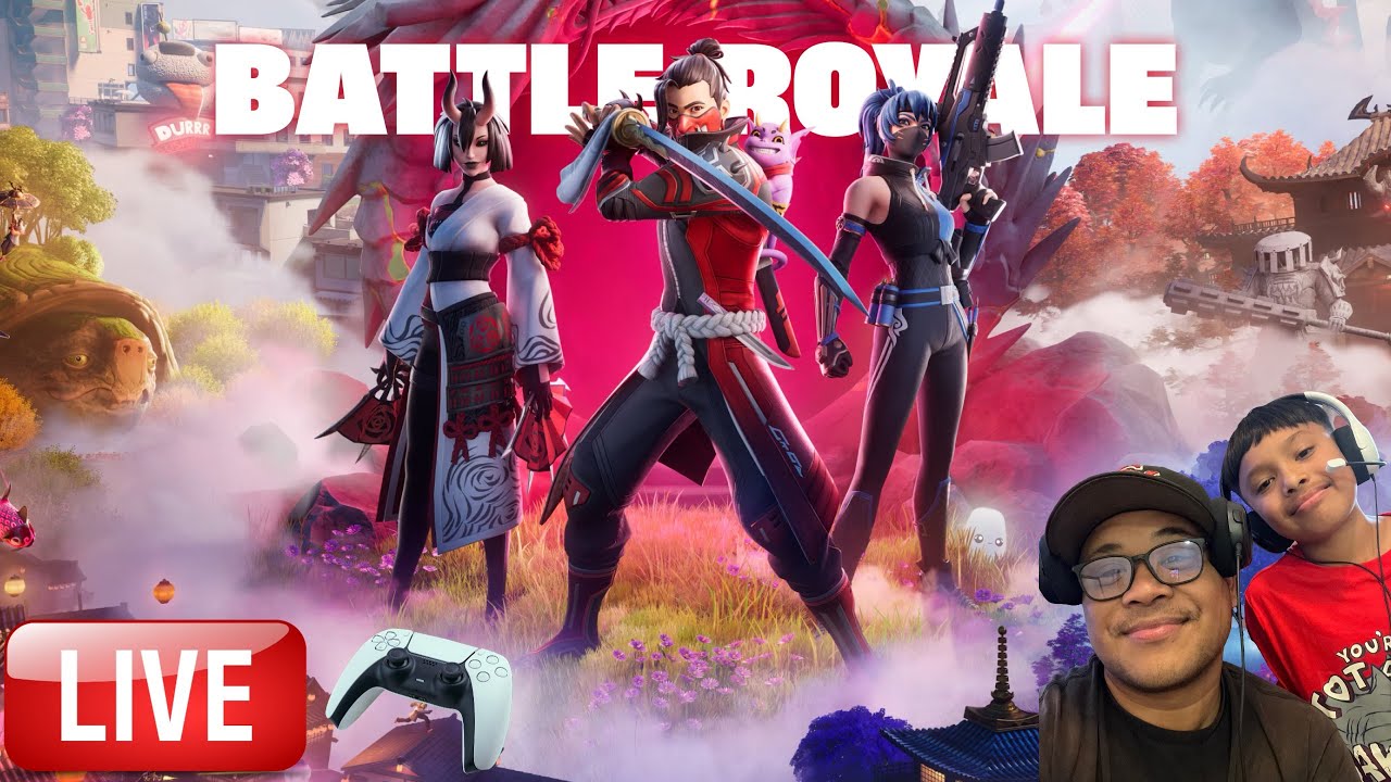 FORTNITE WITH THE KIDDO! x PS5 x XBOX - YouTube