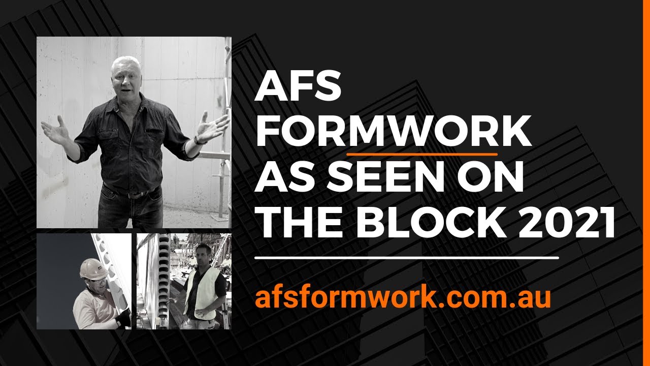 AFS Formwork as seen on The Block 2021 - YouTube
