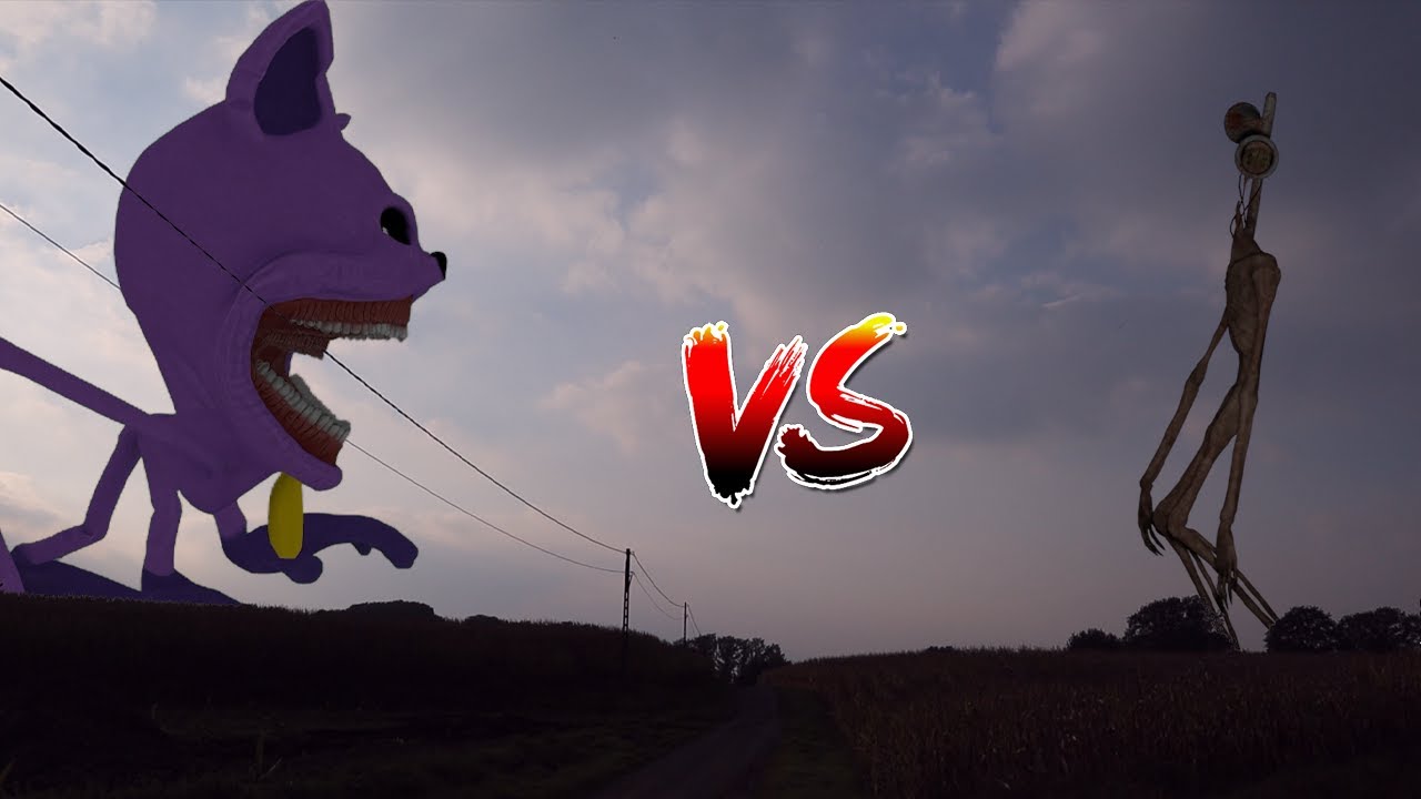 Siren Head VS Shin Catnap (From Poppy Playtime Chapter 3) - YouTube