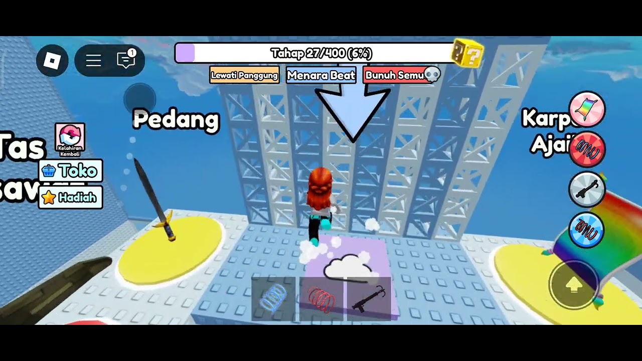 najwa main tower awan di Roblox - YouTube