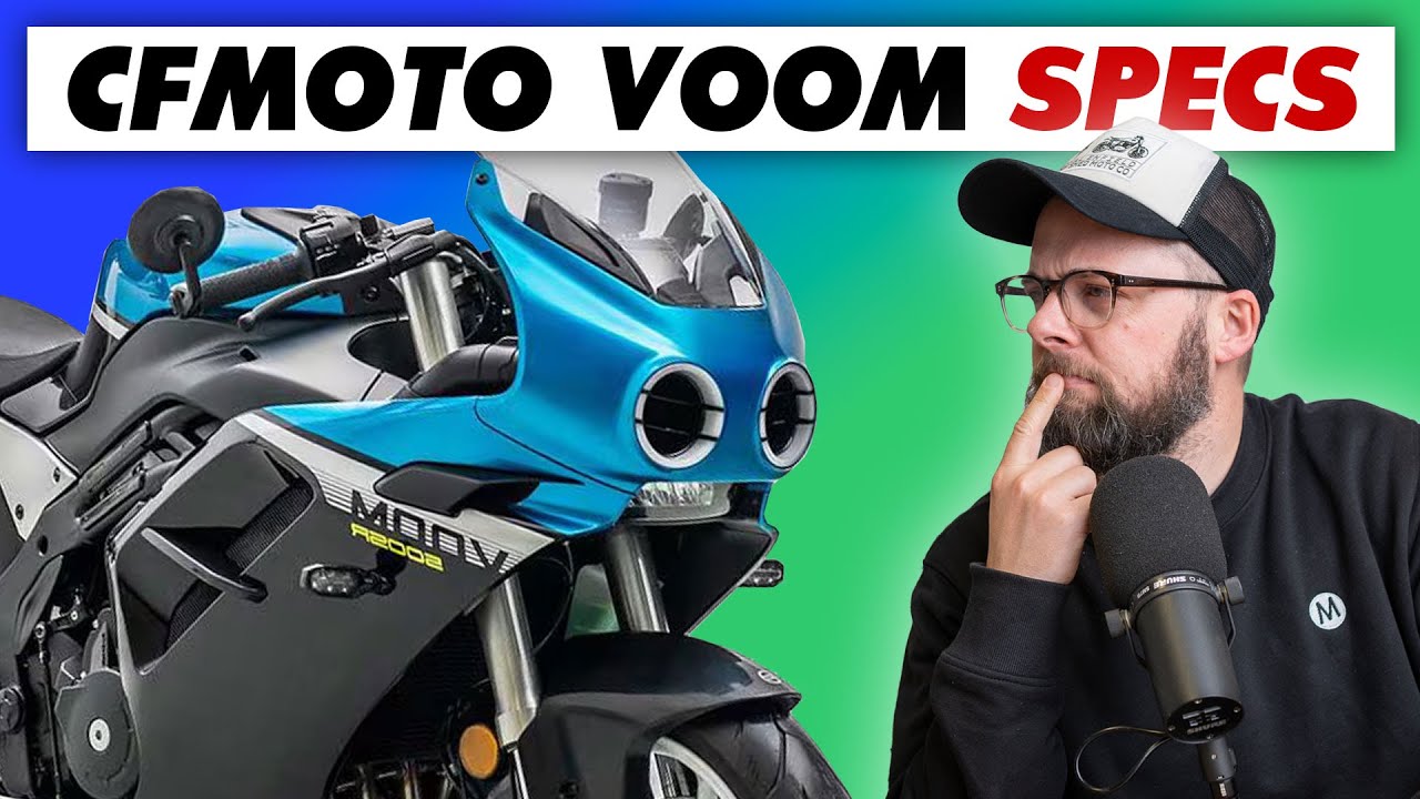 CFMOTO 500SR Voom Specs Revealed! - YouTube