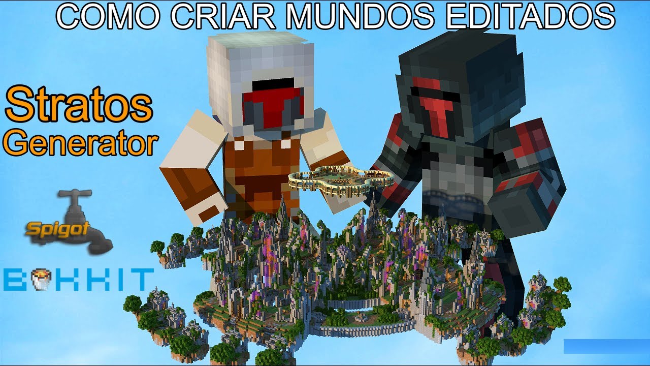 Stratos Generator Plugin - Gerando mundos e biomas personalizados ☾1 ...