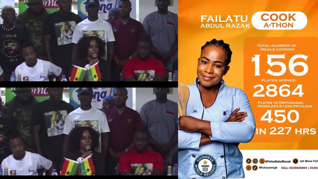 A message of motivation, a message of appreciation from Chef Failatu ...