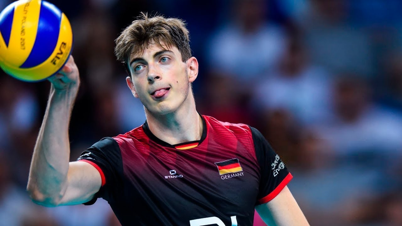 TOP 10 Best Actions Young Star Germany Volleyball Tobias Krick ...