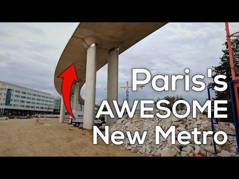 The GRAND New Stations of Grand Paris Express! | Paris Line 15 & Line 18