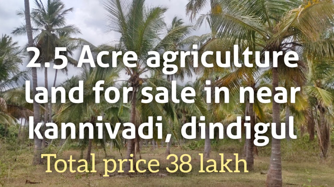Sold out - 2.5 Acre agriculture land for sale in near kannivadi ...
