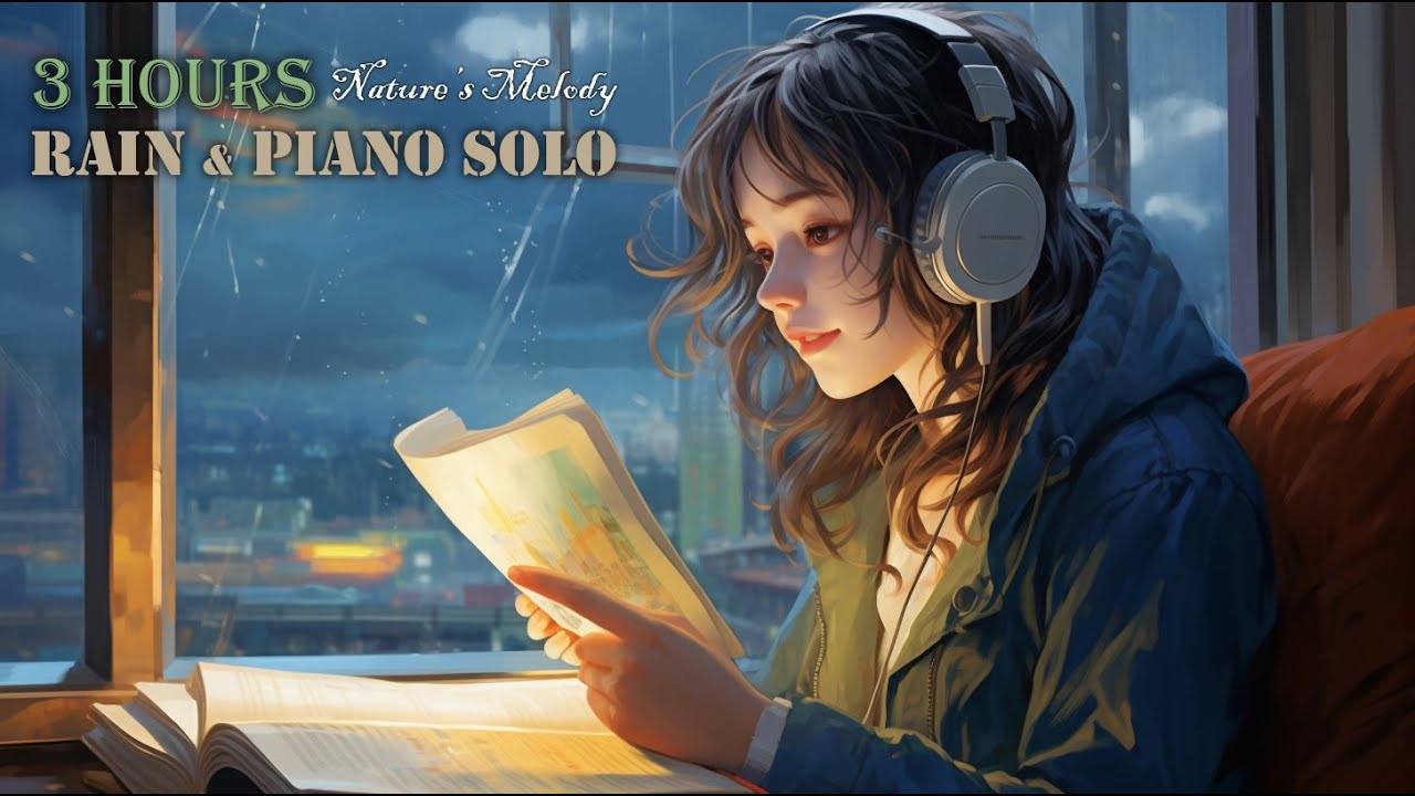 relax study rain music , study with rain sound and music can relax ...