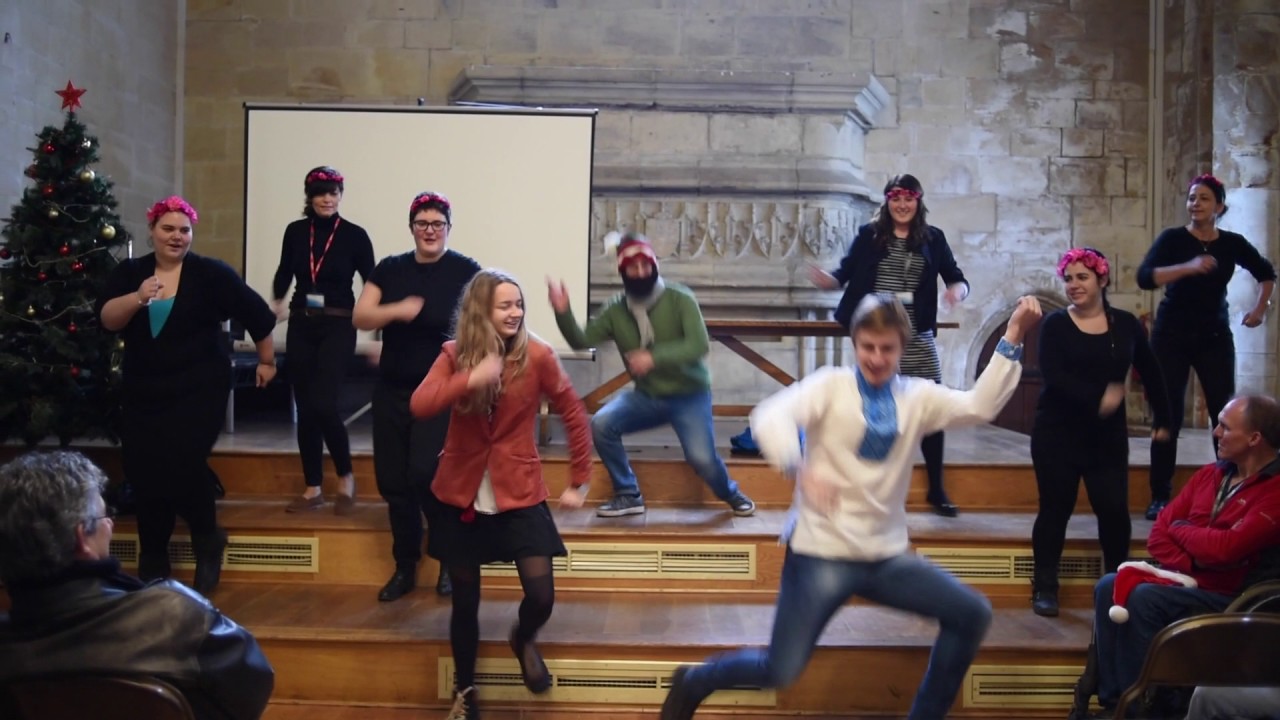 Rasputin Dancing in Assembly - YouTube