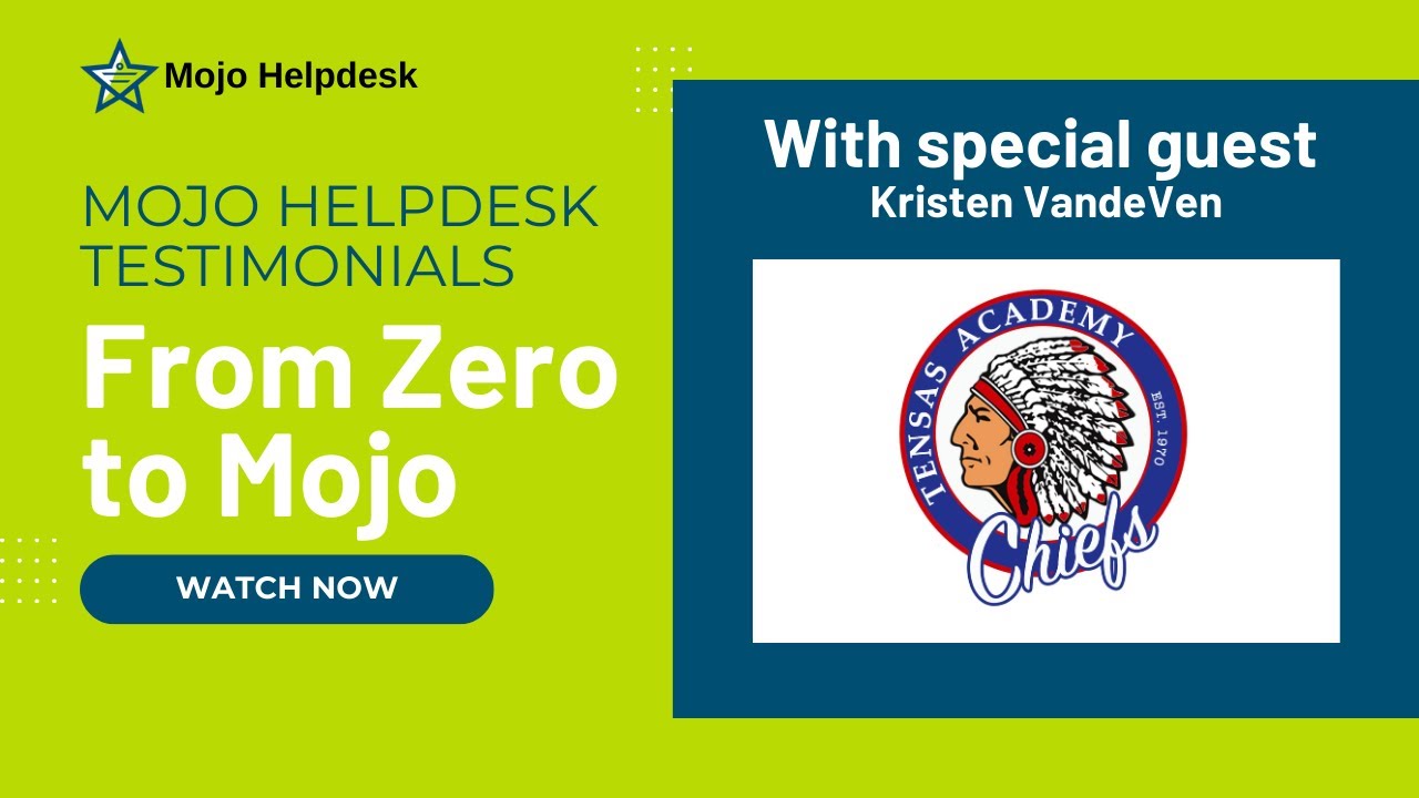 Mojo Helpdesk Testimonials—Tensas Academy - YouTube