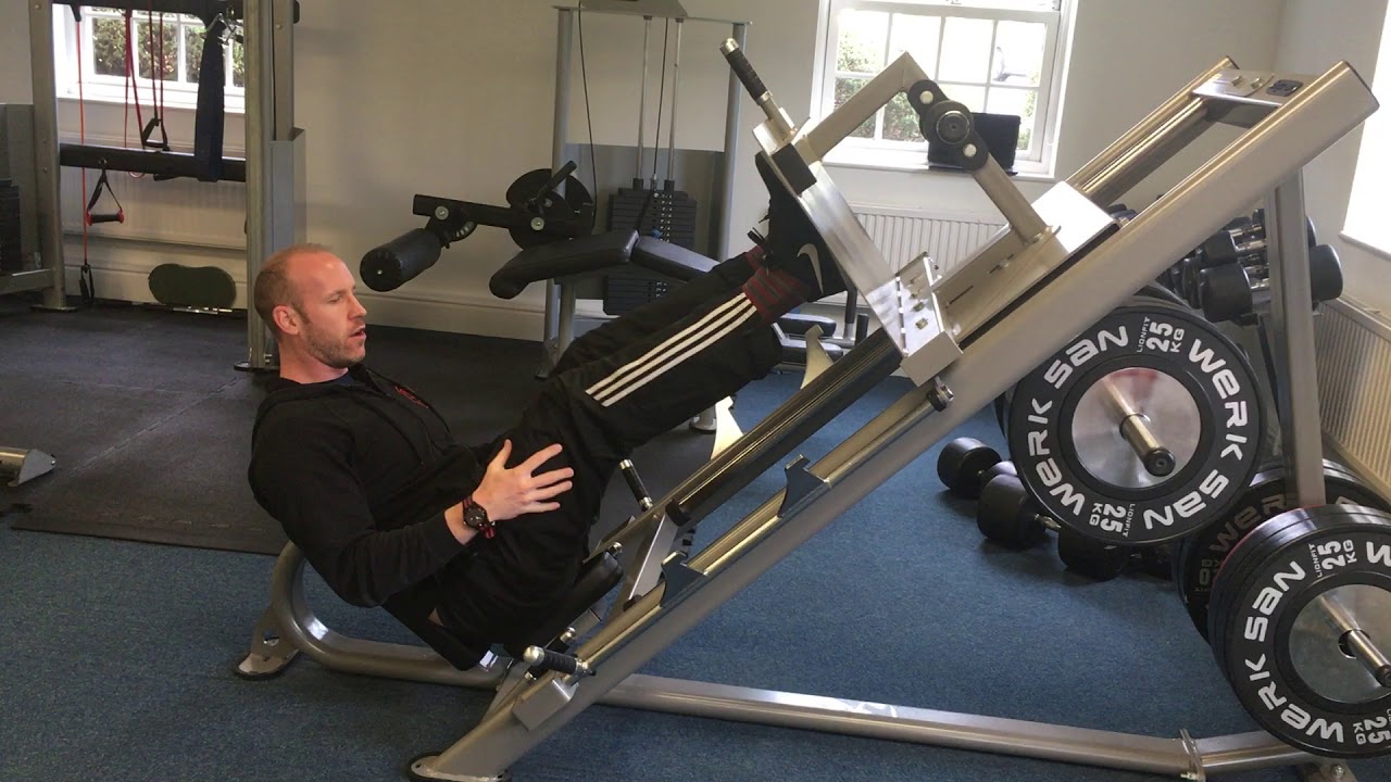 Leg Press Demo - YouTube