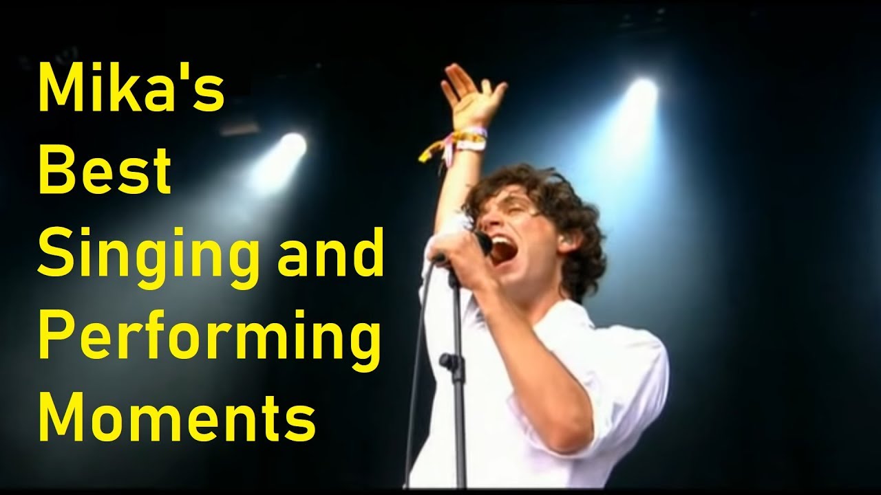Mika's best singing and performing moments - YouTube