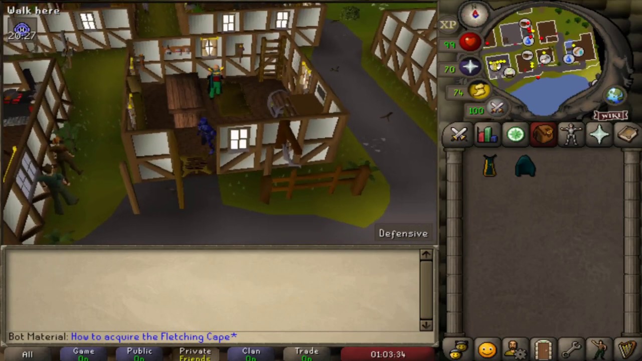 How to acquire the Fletching Cape in Old School Runescape - YouTube