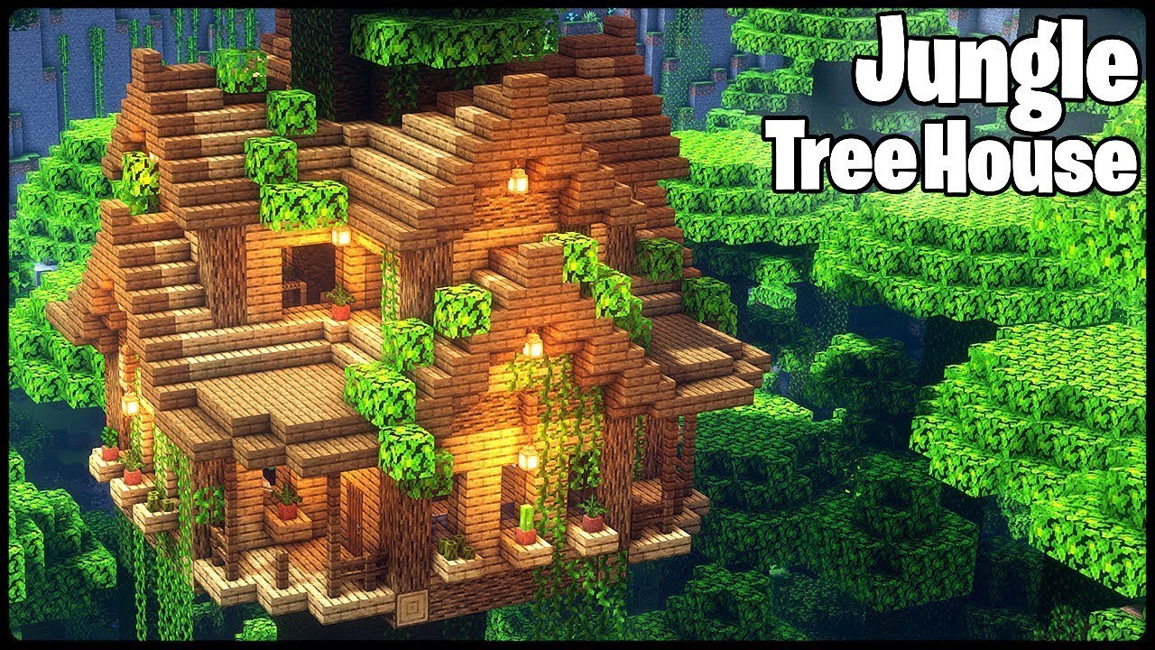 SMALL TREE HOUSE IN MINECRAFT - YouTube