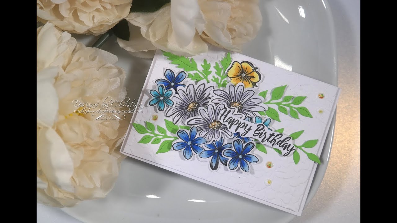 Spring / Summer Stamp & Die Set - YouTube