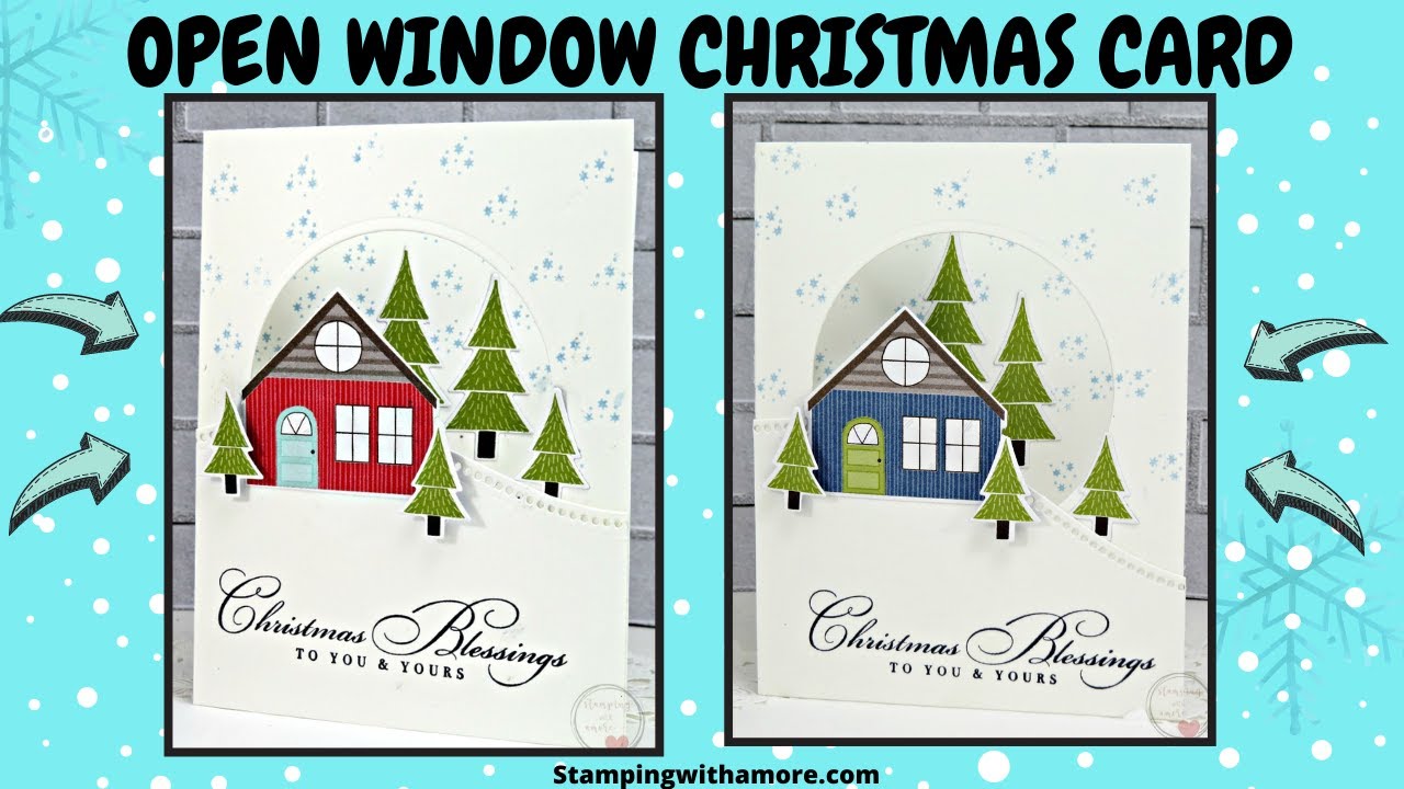 A Open Window Christmas Card - YouTube