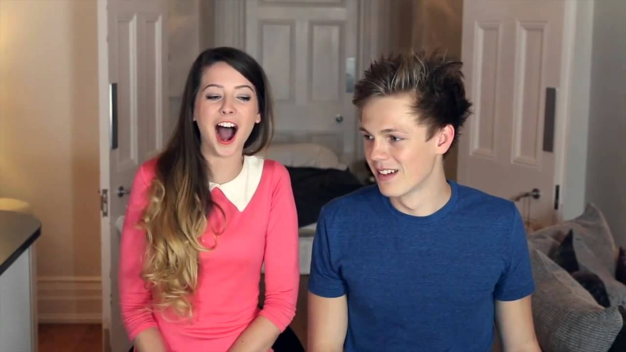 Zoella and Caspar Lee "Would you still be my friend if I laugh like ...