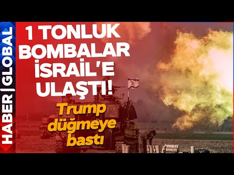1 Tonluk Bombalar İsrail'e Ulaştı! Trump Korkunç Planı İçin Düğmeye Bastı