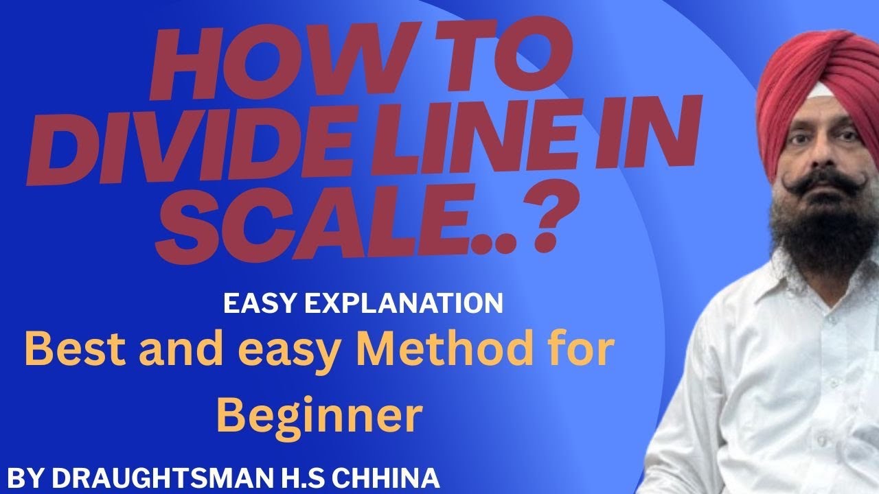 How to Divide a Line in Scale | GstarCAD Easy Tutorial | Engineering ...