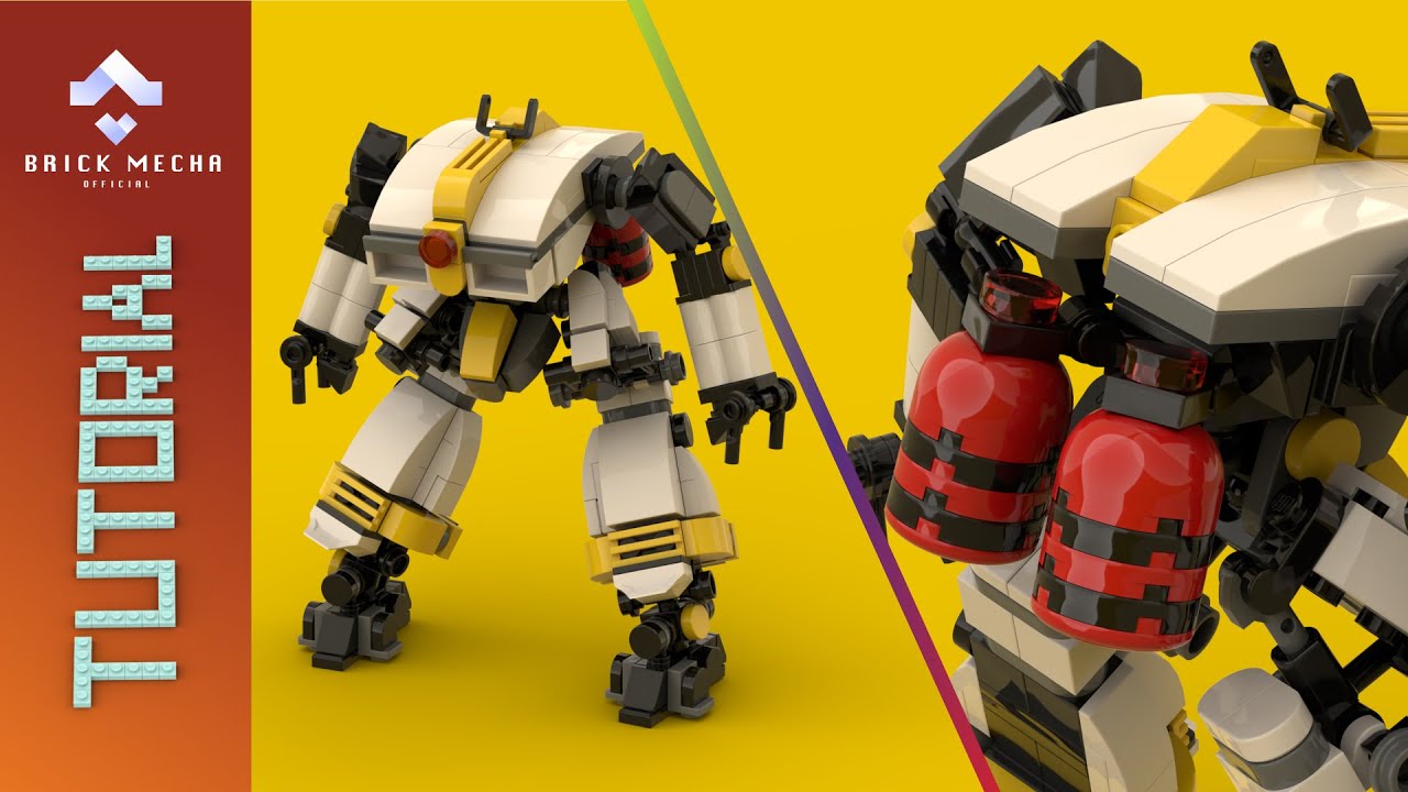 LEGO Mech MOC : space warrior | Tutorial - YouTube