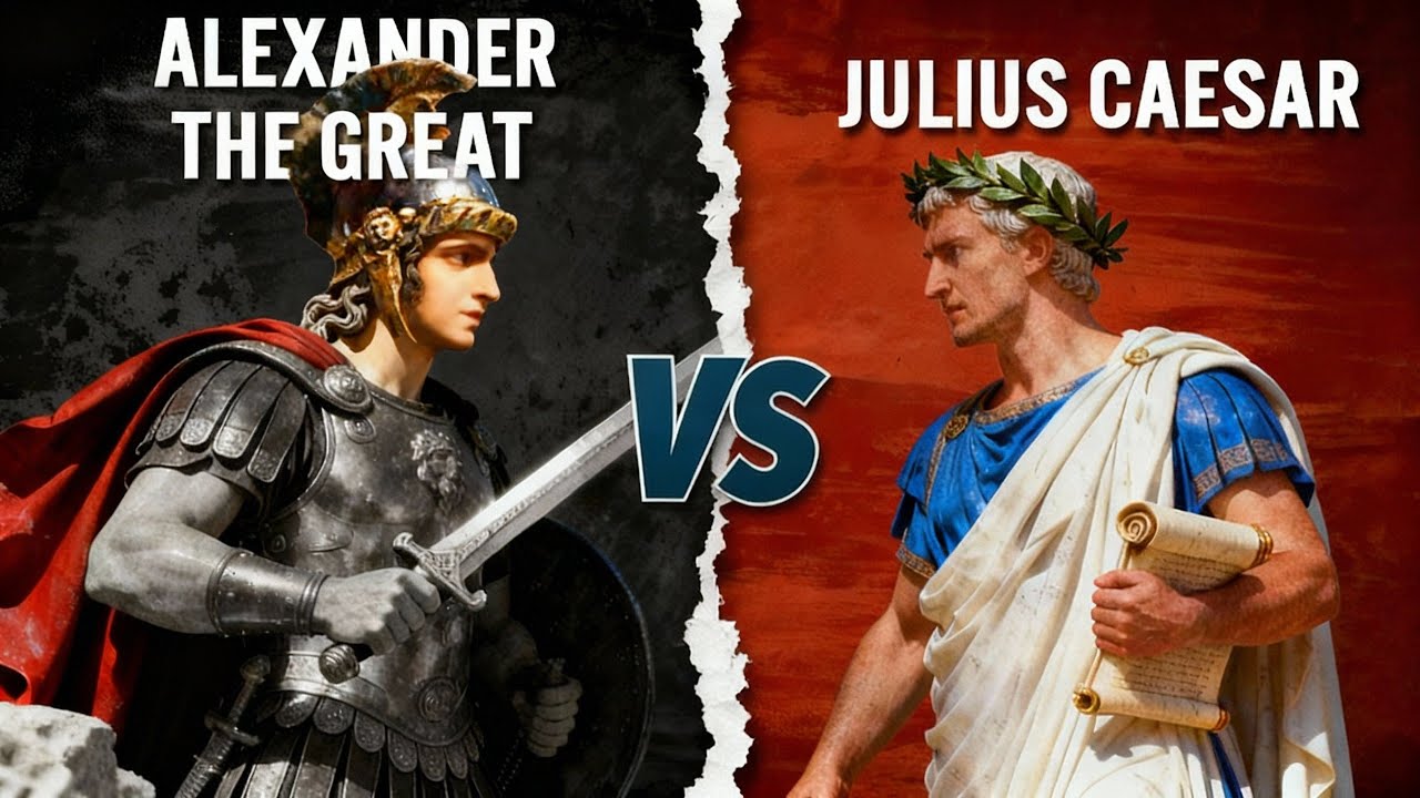 Alexander the Great vs Julius Caesar WHO Was the BEST Leader - YouTube