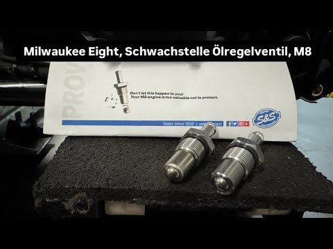 Harley Davidson M8 Schwachstelle Ölregelventil, Tech Talk & More, Milwaukee Eight