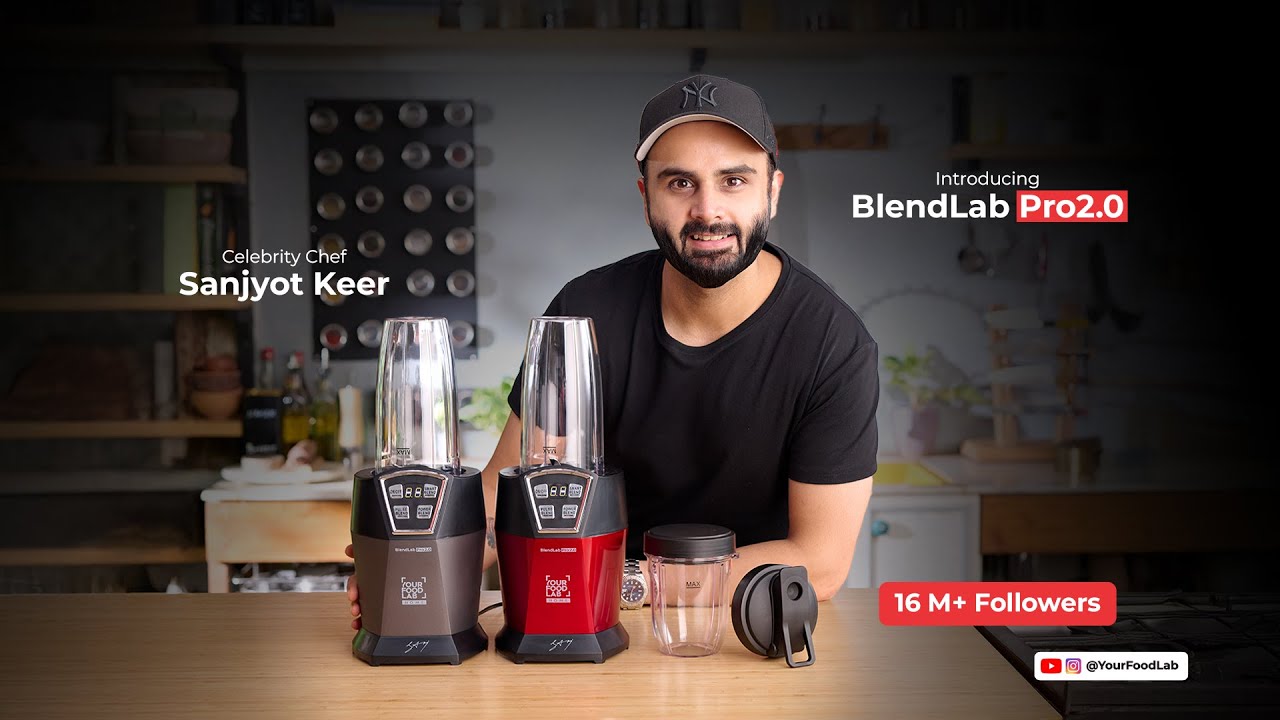YFL home’s BlendLab Pro 2.0: Powerful Blender | 1200W Copper Motor ...