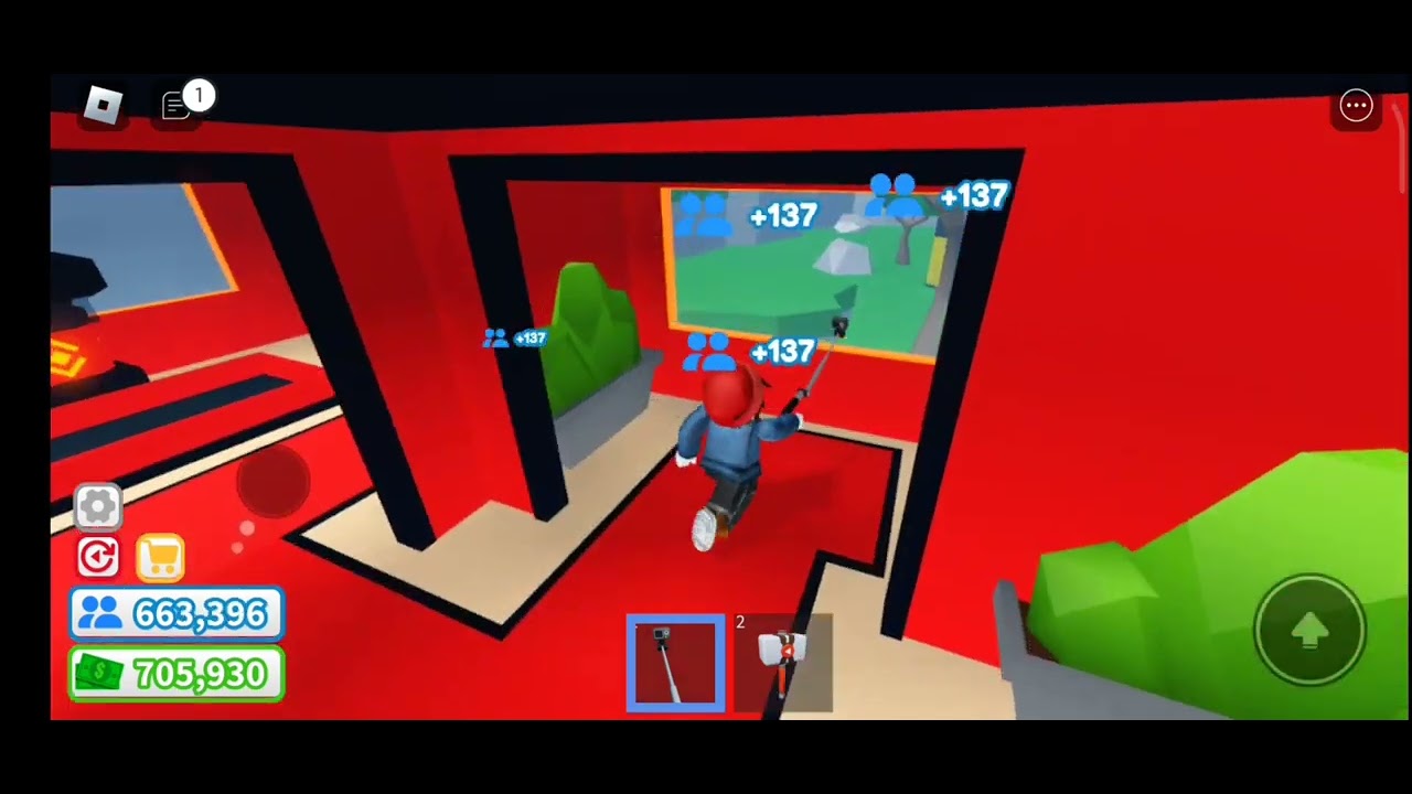 I finally completed 1M subscriber in Roblox YouTuber simulator - YouTube