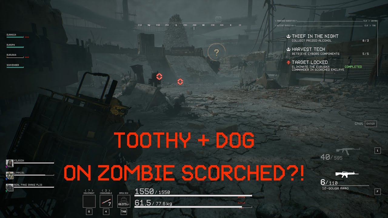 Toothy + Euruskan Grabber = I'm Scared | The Forever Winter - YouTube